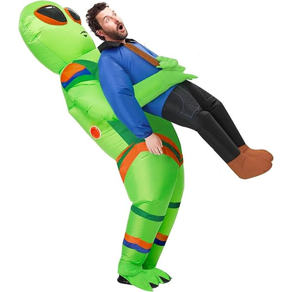 DISFRAZ EXTRATERRESTRE ALIEN INFLABLE | fiestaycarnaval.com