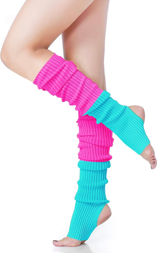 CALENTADORES BICOLOR NEON RETRO 80s | fiestaycarnaval.com