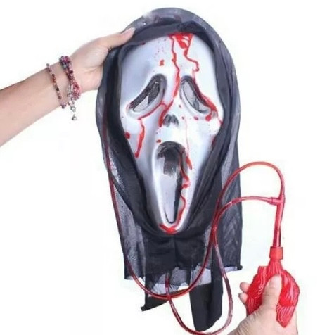 MASCARA SCREAM GHOSTFACE ENSANGRENTADA SCARY MOVIE | fiestaycarnaval.com