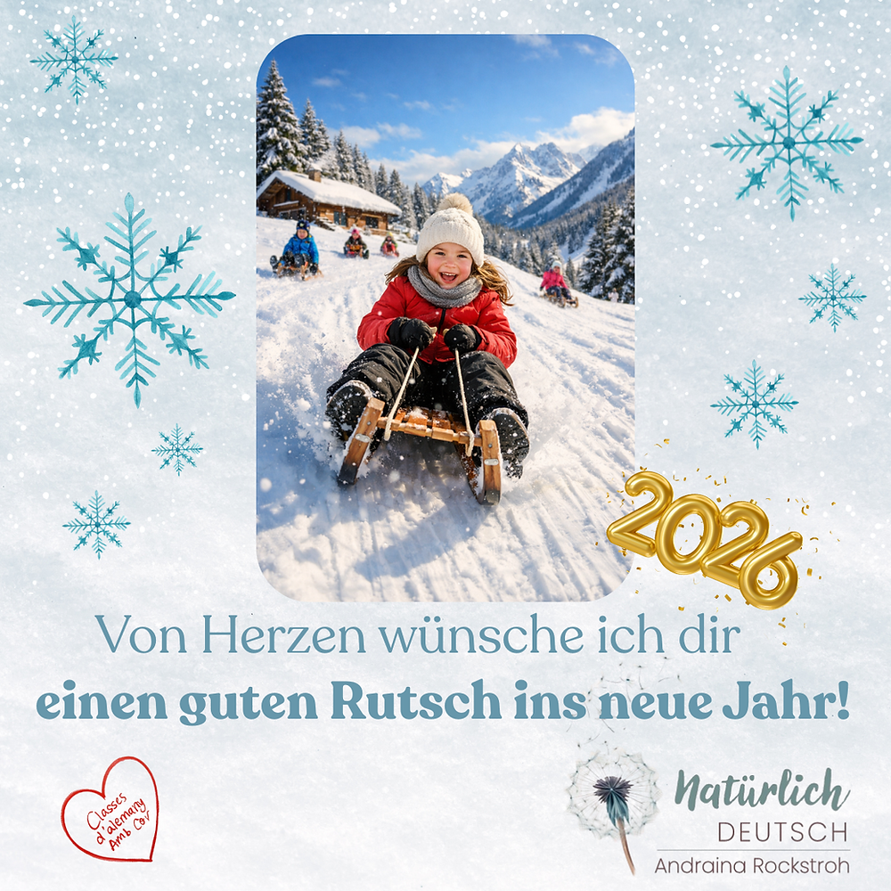 Guten Rutsch ins neue Jahr!