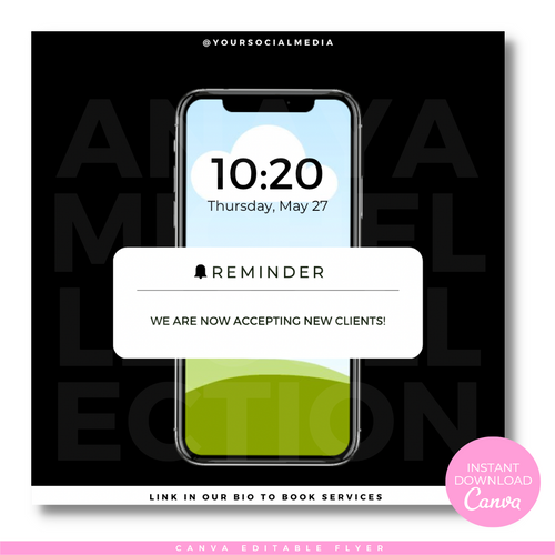 Pre-Made Reminders | Anaya Michelle Coll