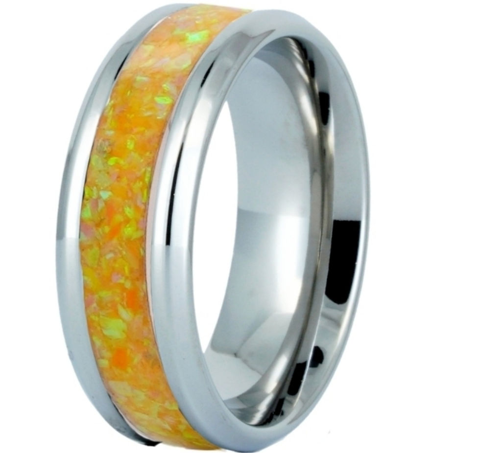 Cremation Rings | Cremation Jewelry Made From Ashes & Opal