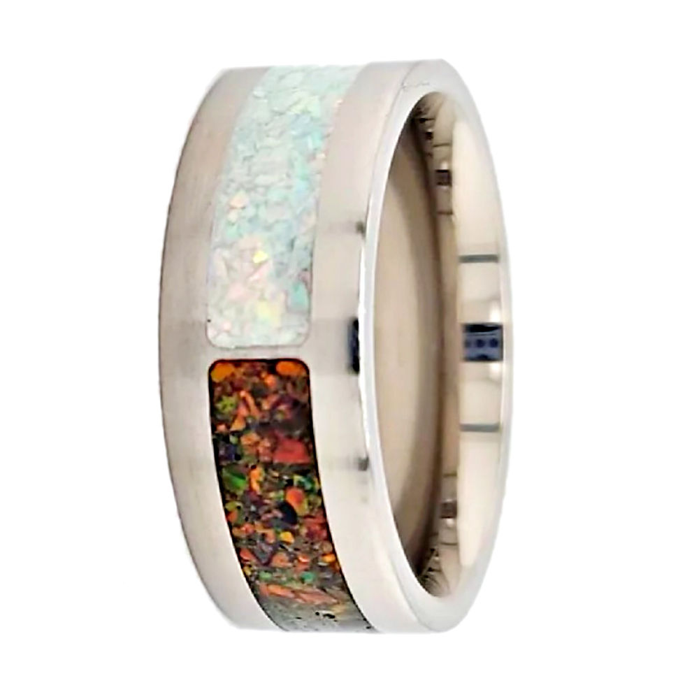 Cremation Rings | Cremation Jewelry Made From Ashes & Opal