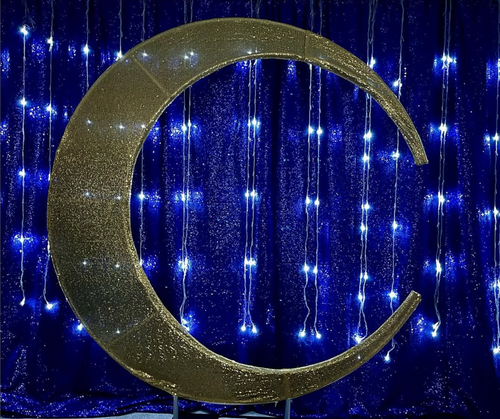 Crescent Moon Arch Stand | Party Rental Eqpt LL