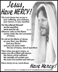 Jesus, Have MERCY! | Faithclub.org
