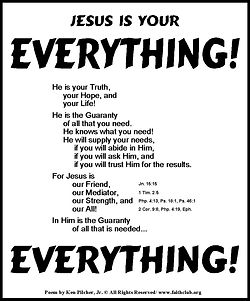 Jesus Is Your EVERYTHING! | Faithclub.org