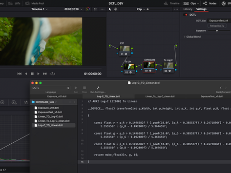 DCTL Coding & Color Science | DeMystify Colorgrading