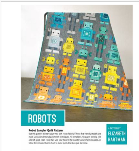 Robots Quilt Kit | Hollis Threads