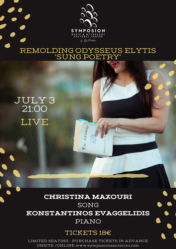 REMOLDING ODYSSEUS ELYTIS "SUNG POETRY" | symposionsantorini