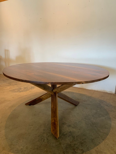 Kepler Star Walnut Dining Table | liveedgewooddesigns