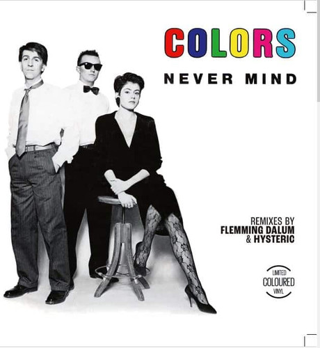 Colors - Never Mind (Blue Vinyl) 2024 Reissue | Vizen Music