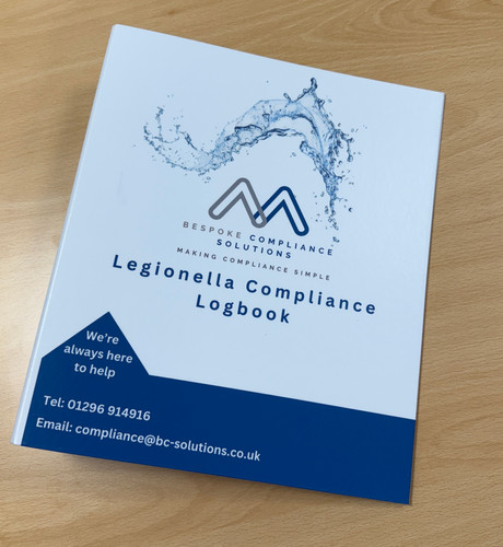 Legionella Compliance log book | BC Solutions