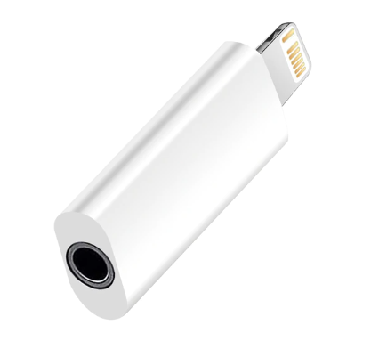 Ear Phone Adapter: 3.5mm Jack Plug for iPhone.