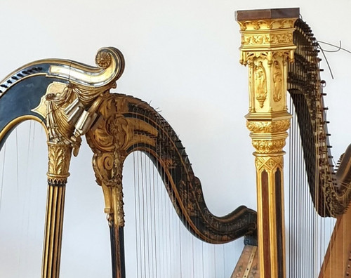 Harpe Erard Gothique Ayant appartenu au Comte Emmanuel Drake Del ...