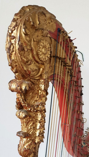Harpe Jean Henry Naderman de 1790 | instruments-anciens