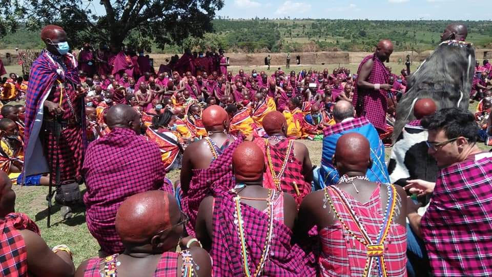 Emanyata Oolorikan ‘Olng’esherr’ rite of passage in the Maasai community