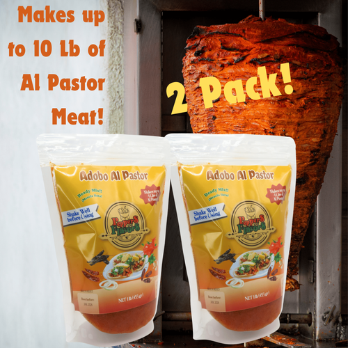 Peppers and Flavors Authentic Al Pastor Marinade, 2-Pack, 16 oz Ready ...