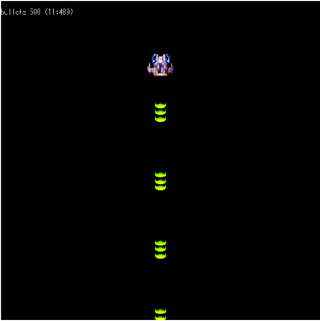 Danmaku using Phaser 3 (step 4): Intermittent Bullets!