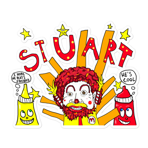 Stu Sticker | magicmicrowave
