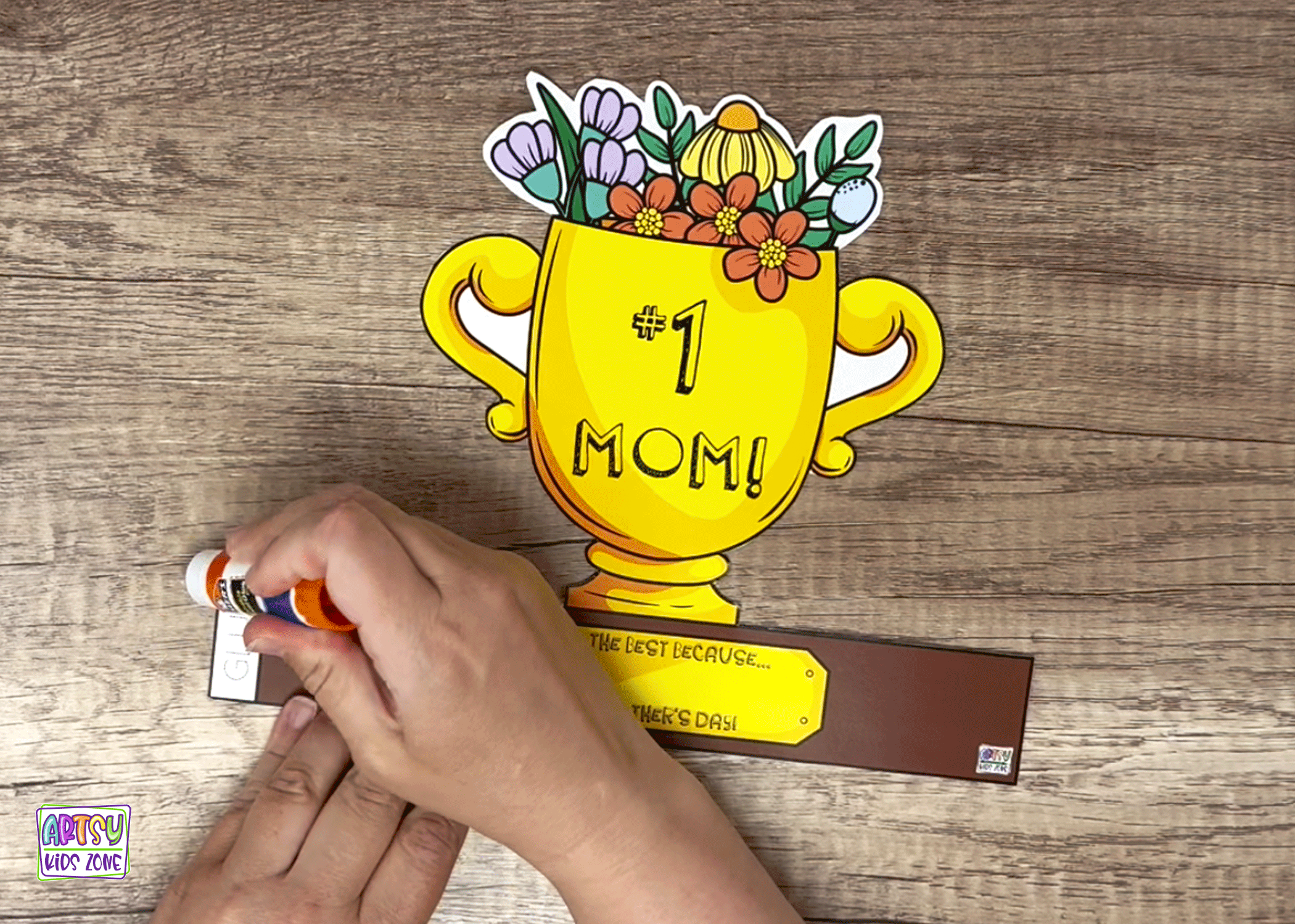 Mother's Day Trophy Printable