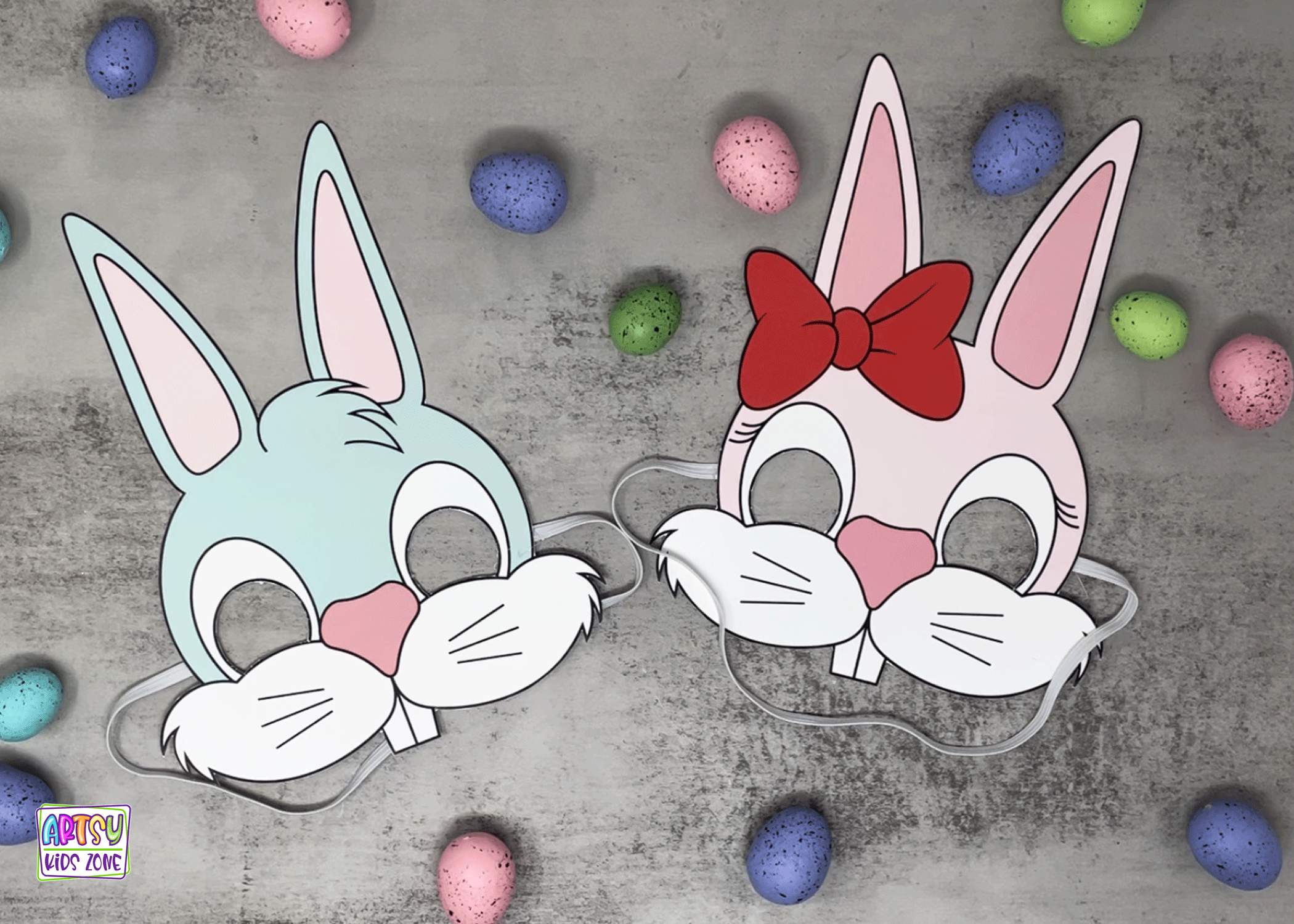 Easter Bunny Mask Craft