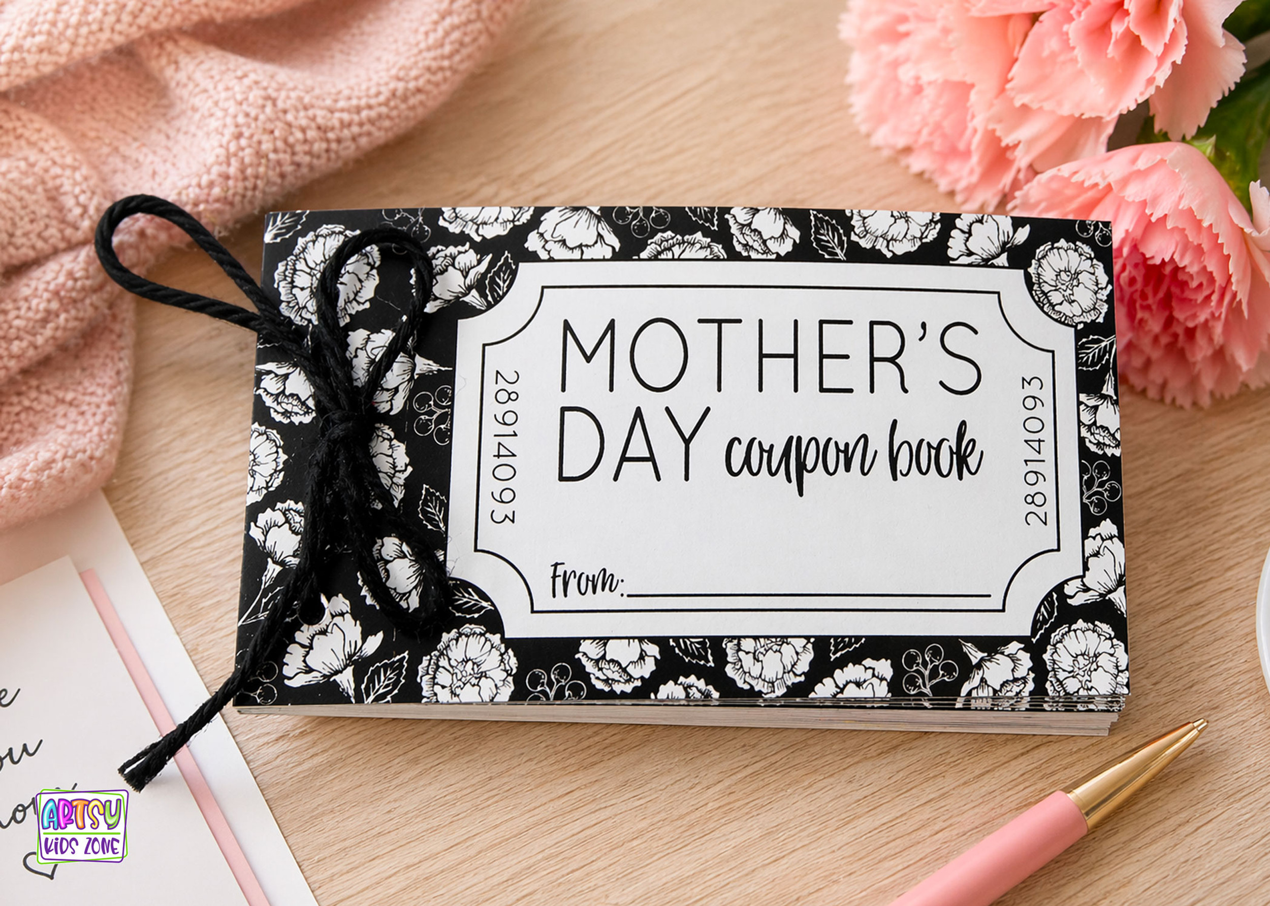 Printable Mother’s Day Coupon Book for Mom – Gift for Mom from Teens ...