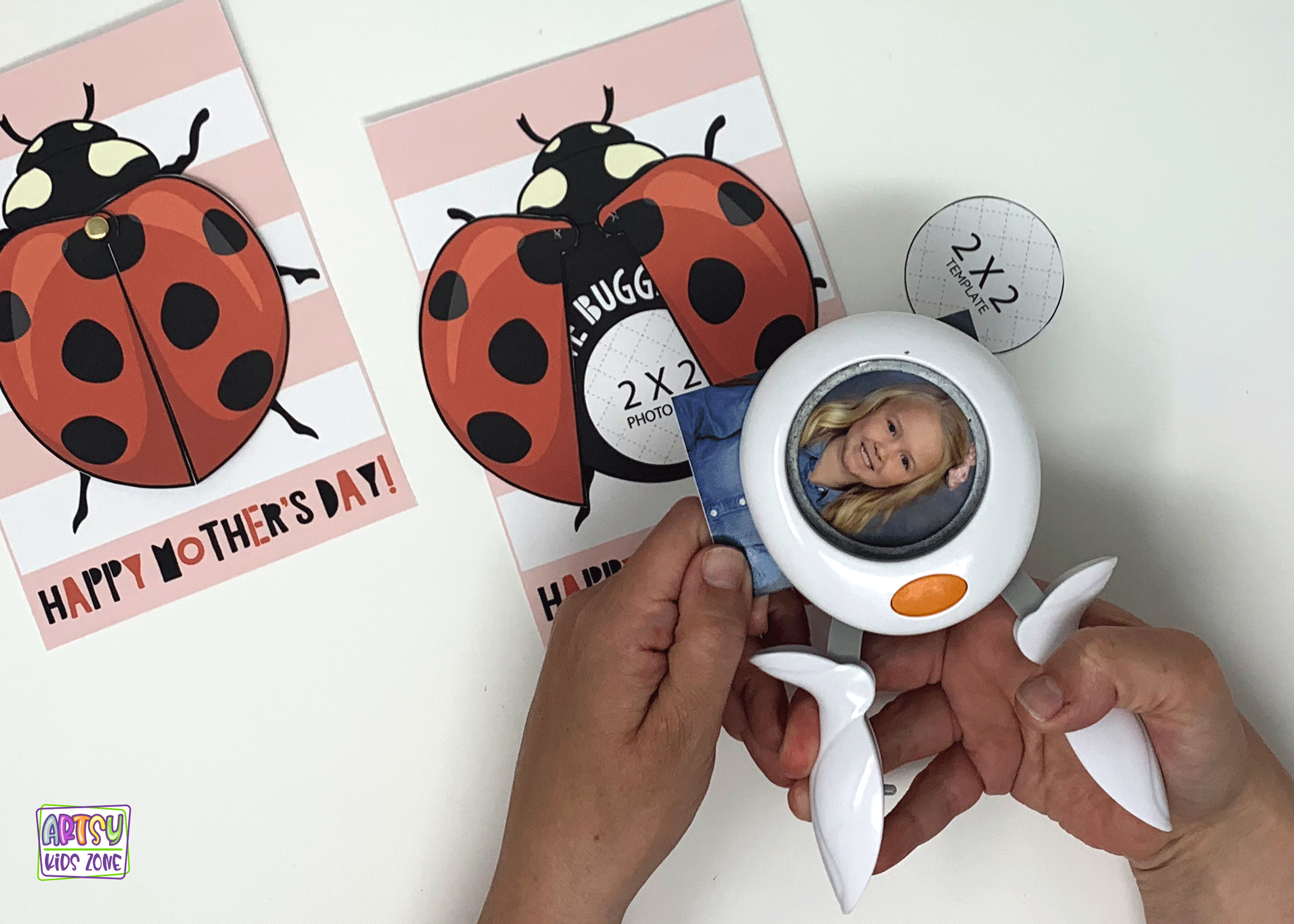 Ladybug Mother's Day Crafts For Kids