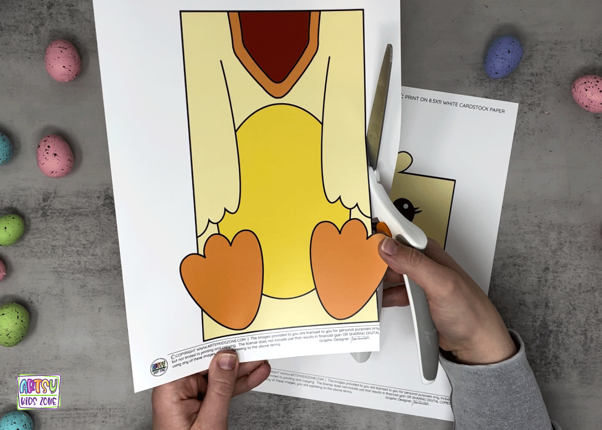 Chick Paper Bag Puppet: Easter Crafts For Kids