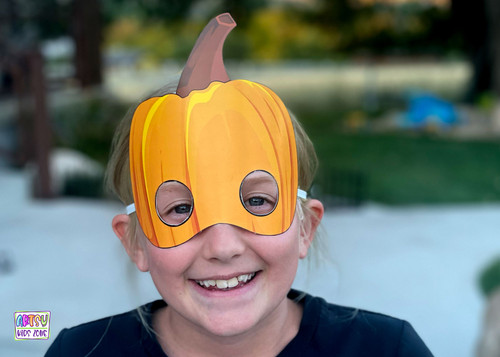 Printable Pumpkin Mask Templates – DIY Halloween Craft for Kids ...