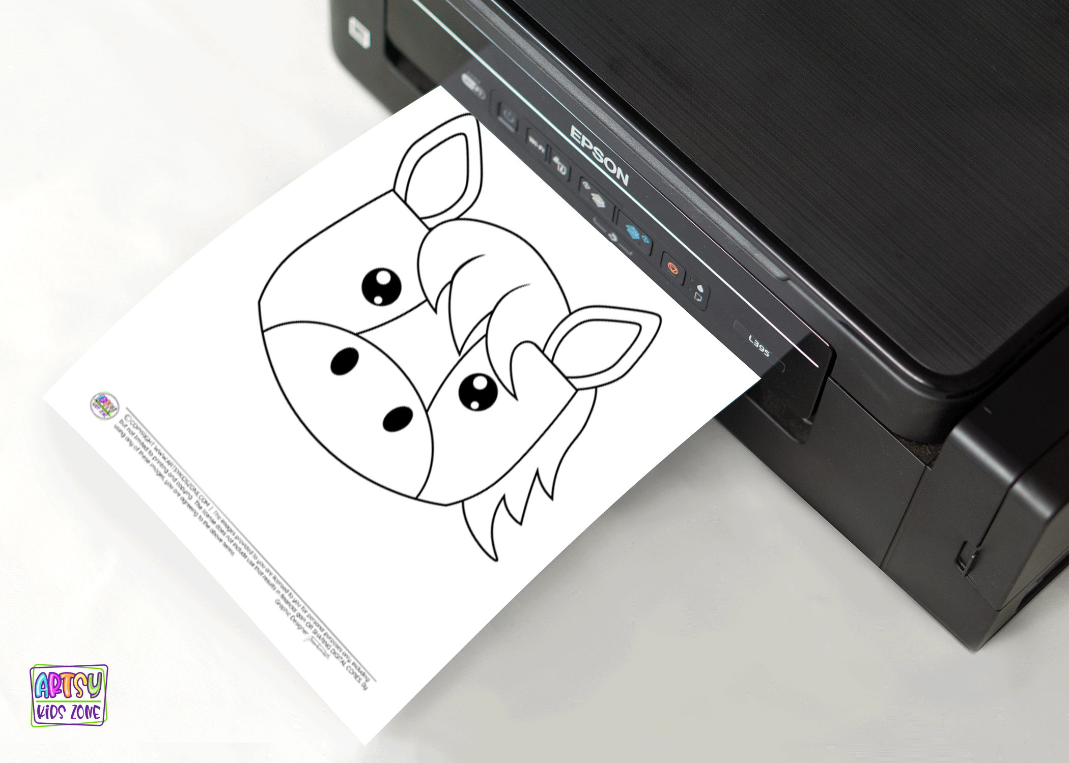 Horse Paper Bag Puppet