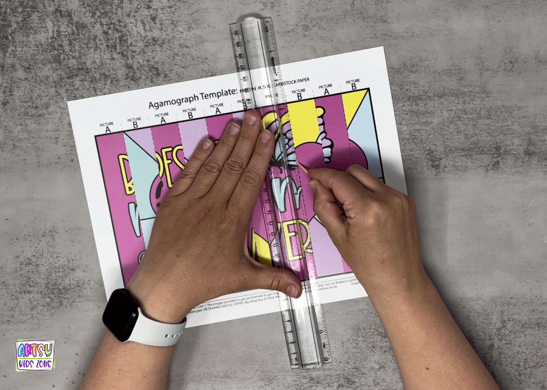 Mother's Day Agamograph Template