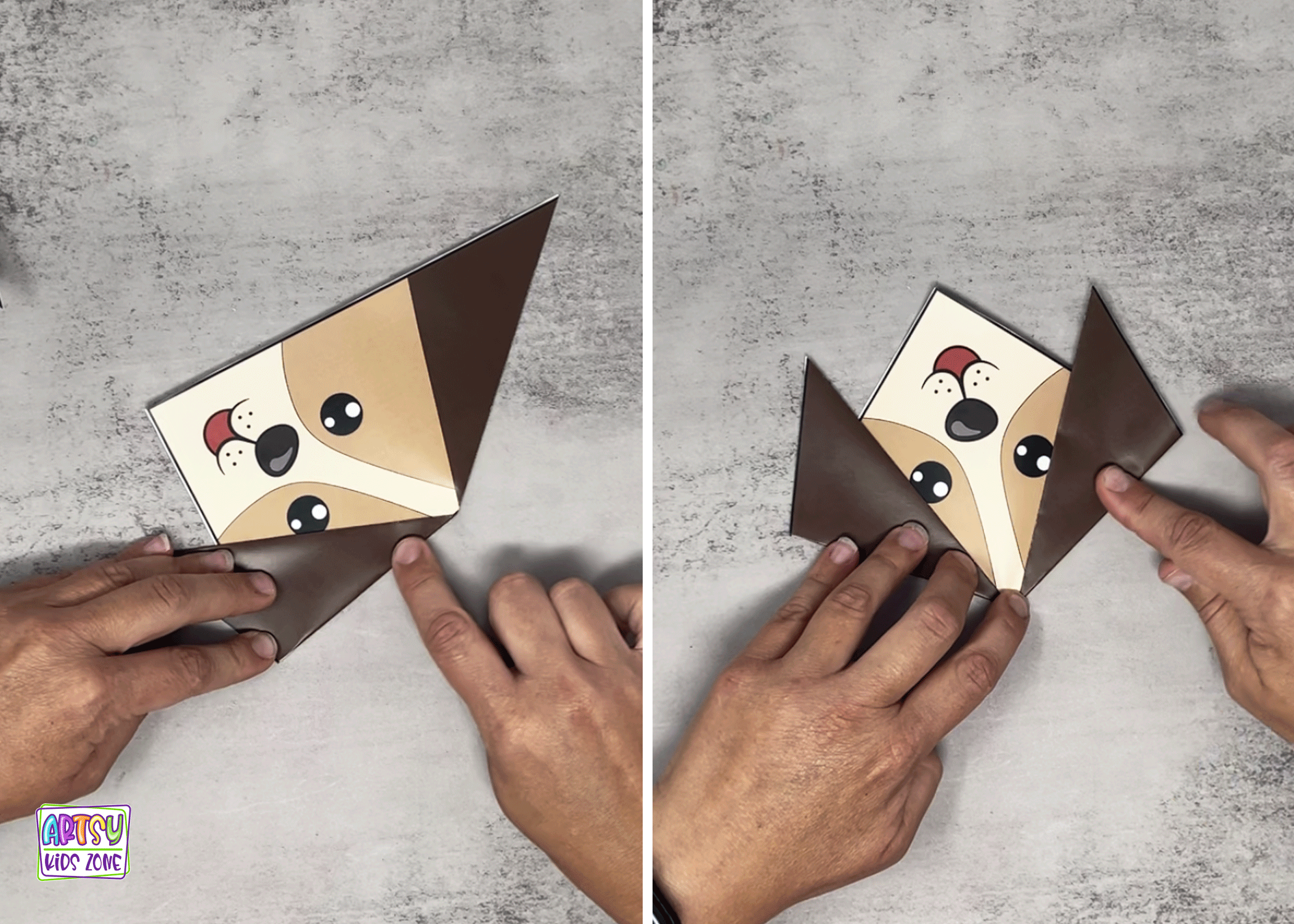 Origami Dog