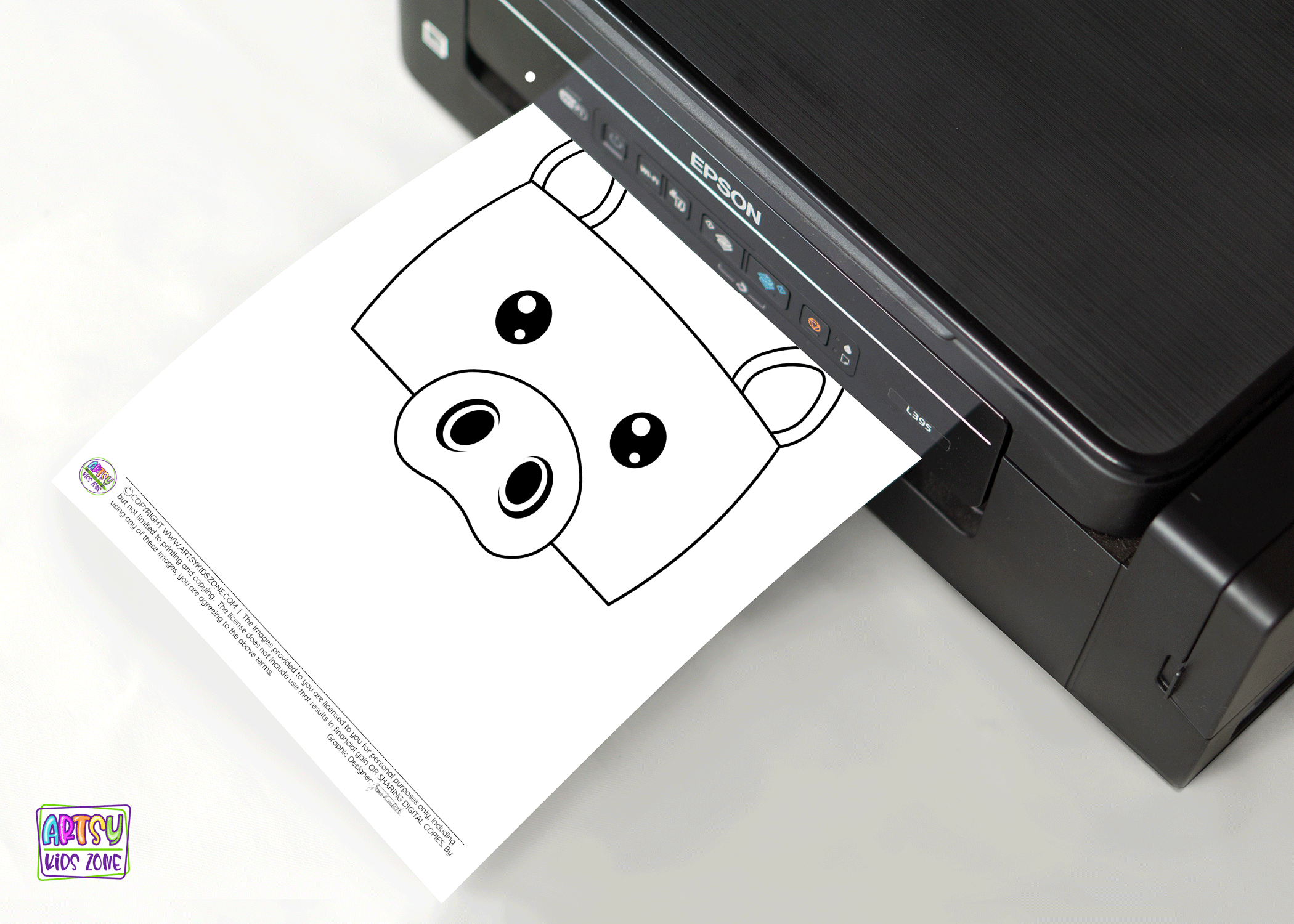 Pig Paper Bag Puppet