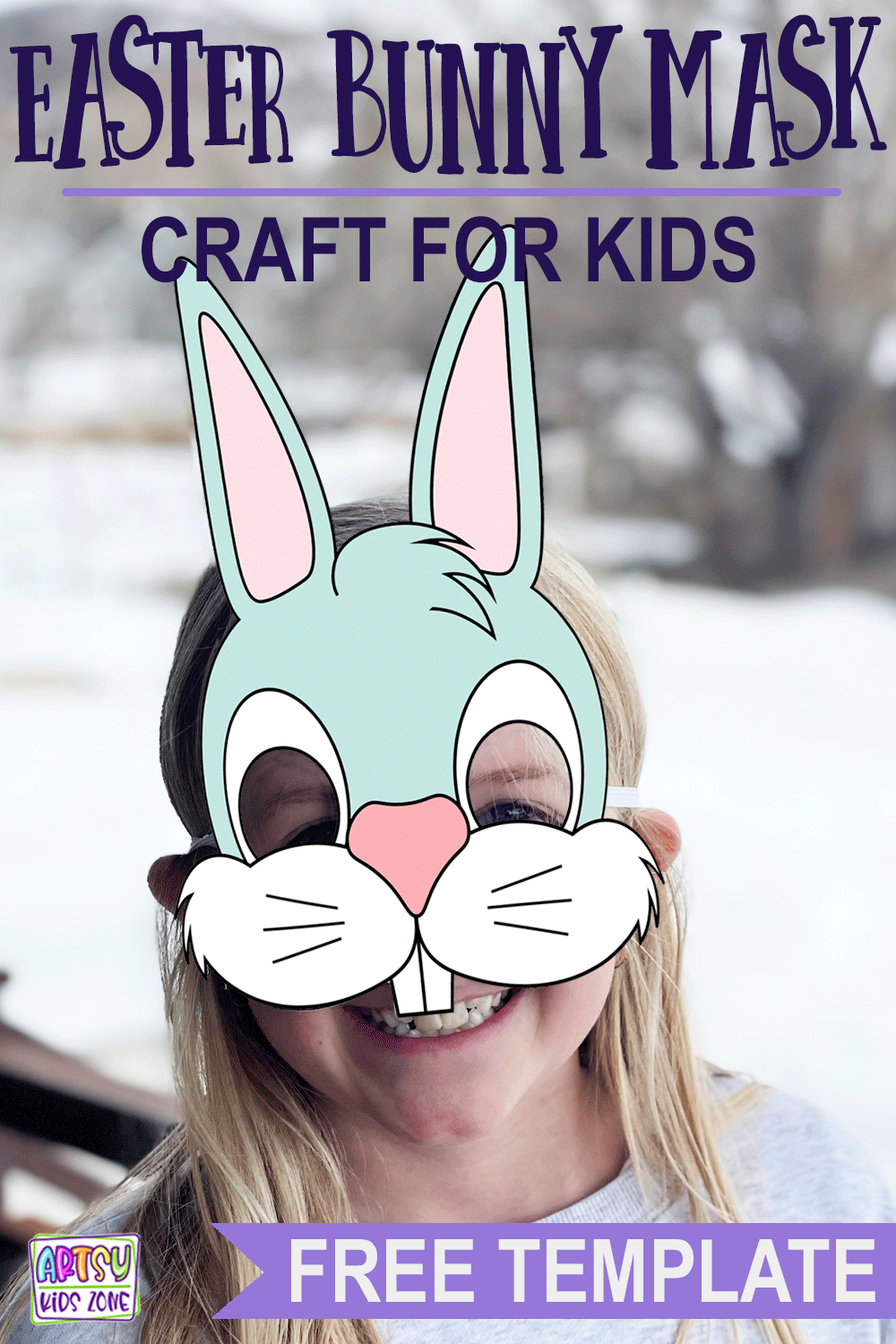 Easter Bunny Mask Craft