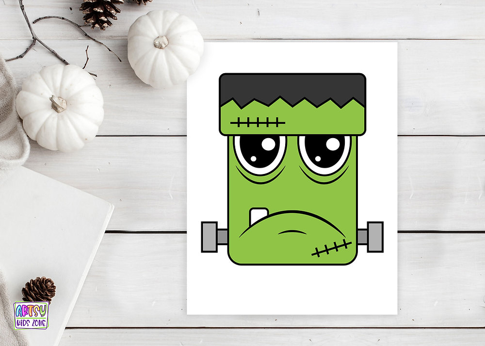 How To Draw Frankenstein Easy