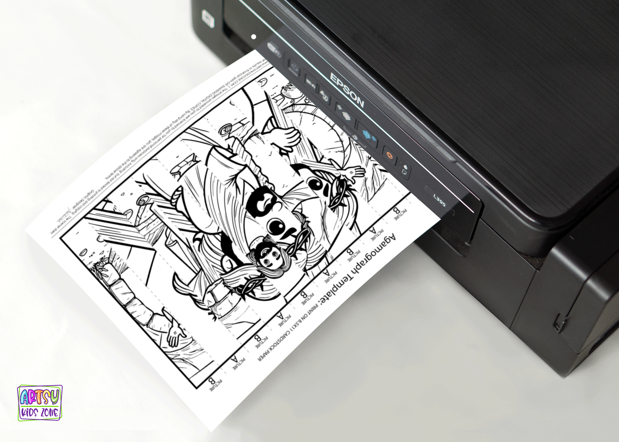 Religious Easter Agamograph Template