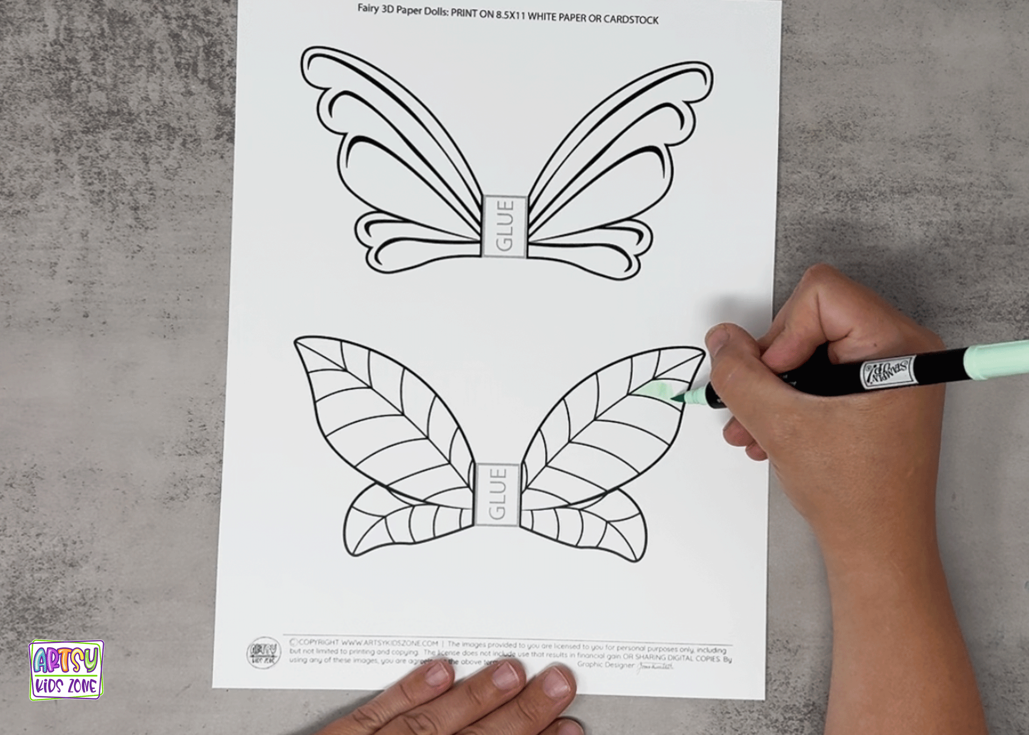 Fairy Paper Dolls