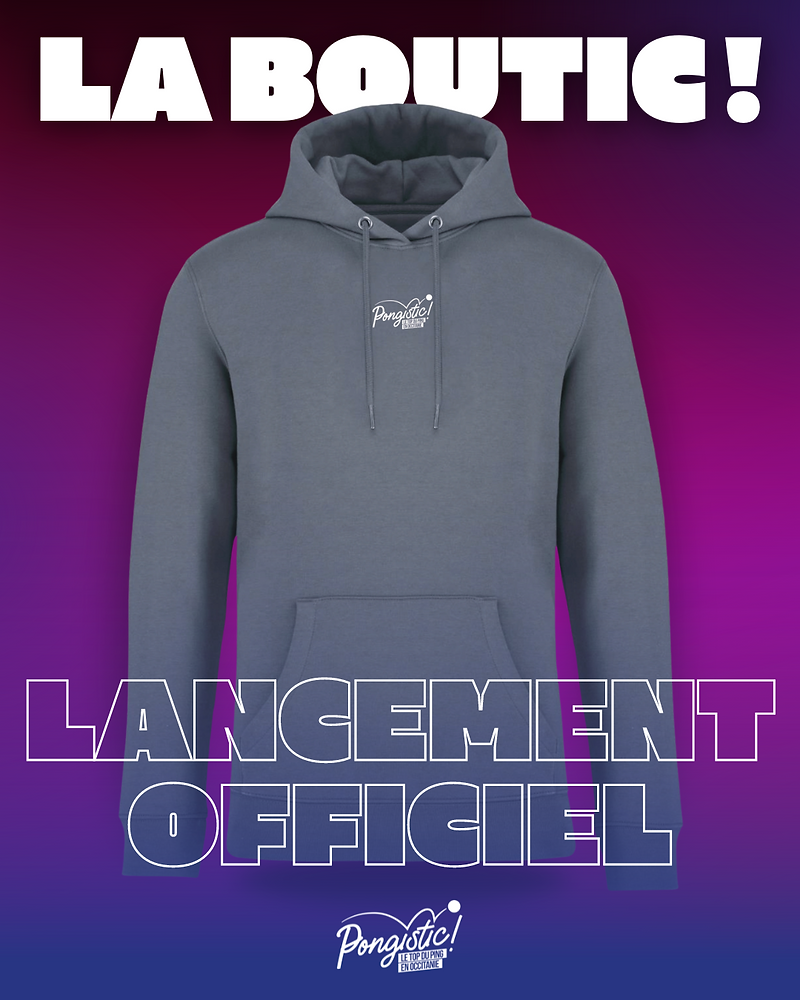 🎉 Le grand lancement de "La Boutic!" : La boutique en ligne de Pongistic est enfin ouverte ! 🎉