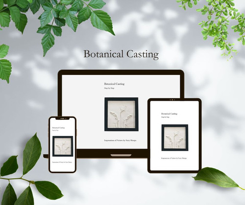 Botanical Casting - Step by Step guide | impressionsofnature