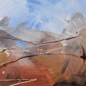 Contemporary Cornish Abstract Landscape