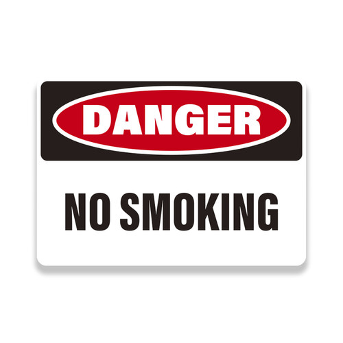 OSHA Sign - Danger - No Smoking | Mt Creator Studio