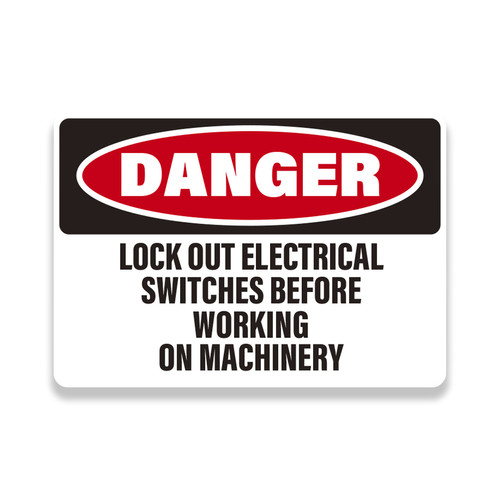 Danger Sign - Lock Out Electrical Switches | Mt Creator Studio