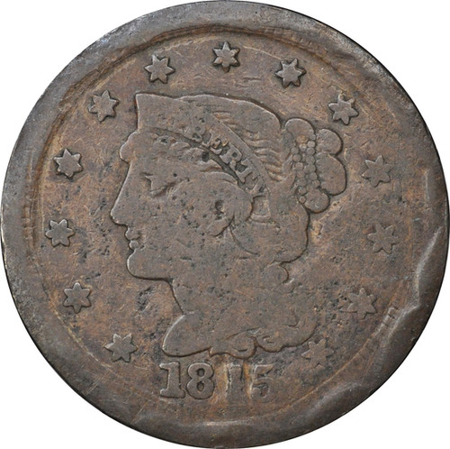 '1815' Large Cent Altered from 1845 | Mysite