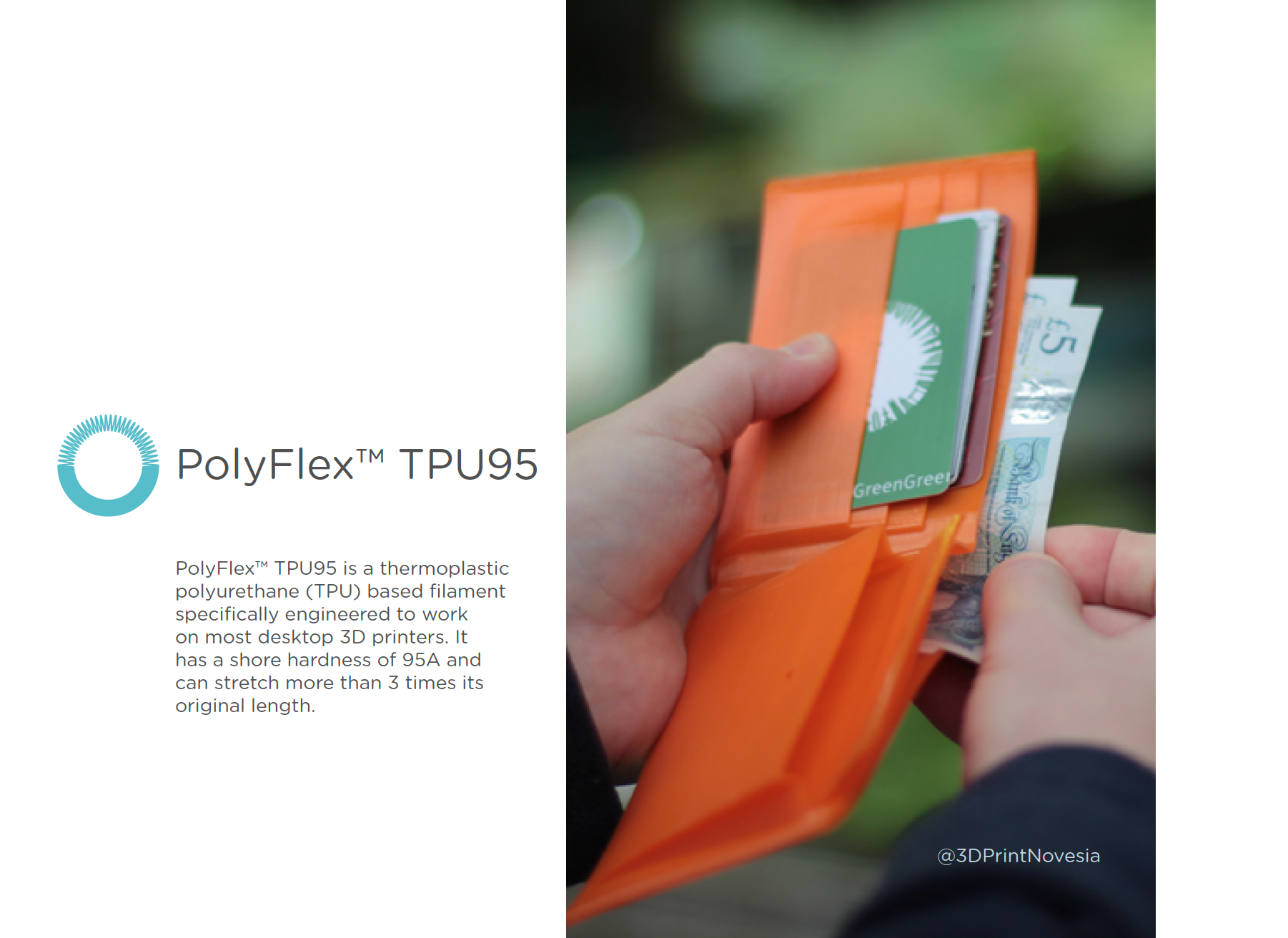 Polymaker™ PolyFlex™ TPU-95 | RF Solutions