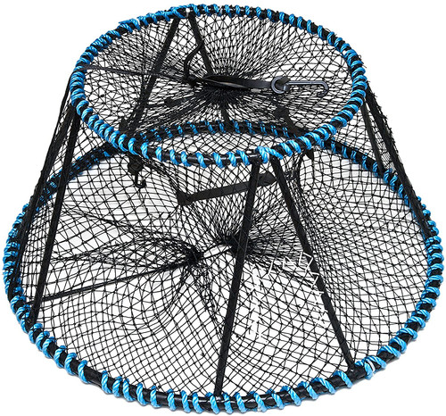 KUFA Sports Vinyl Coated Tower Style Prawn Trap(35"x21"x16.5"H,Mesh:1-1 ...