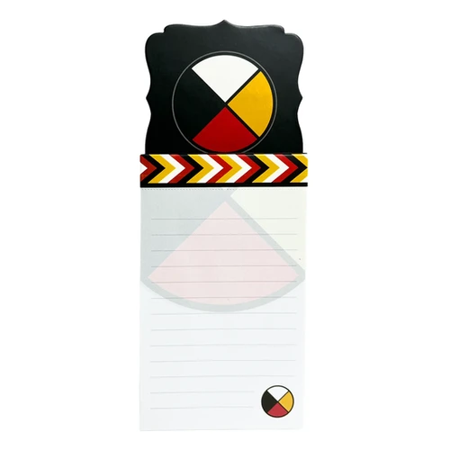 Medicine Wheel Magnetic Notepad | MANTiC