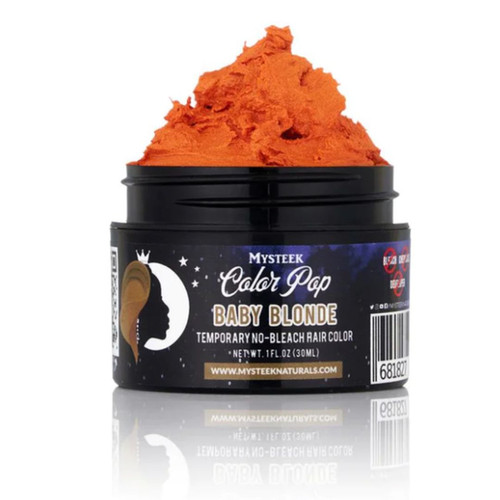 Mysteek Naturals Color Pop Baby Blonde, Hair Dye, Highlights, Styler