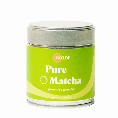 Golde Pure Matcha, Green Tea Powder, Pantry, Beverage Mix, Energy Drink