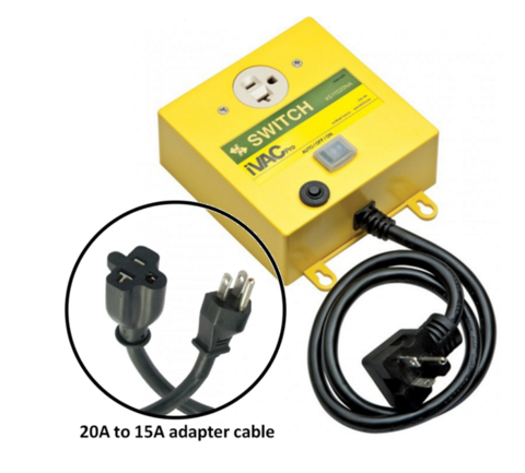 IVAC Pro Switch, 115VAC, 20A | mobilesolutions