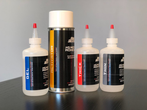 MS Instant Adhesive 8oz - Full Kit | mobilesolutions